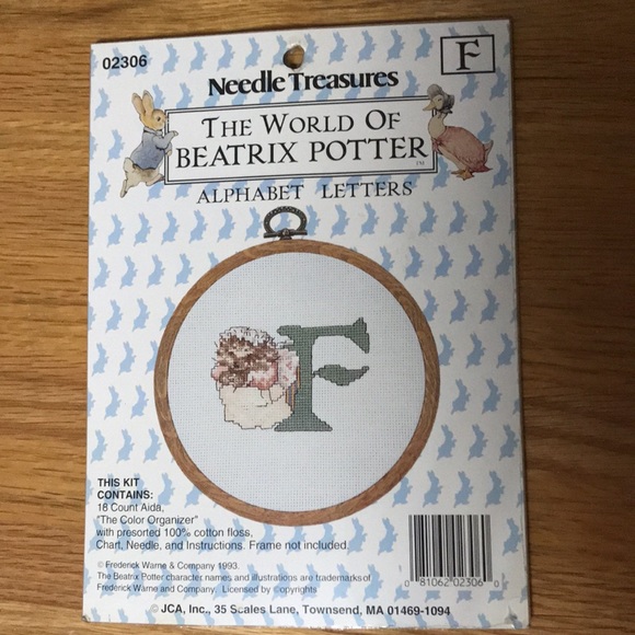 Needle Treasures | Office | Vintage The World Of Beatrix Potter ...